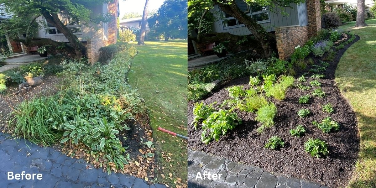 Finished Landscape Project: A Custom Garden Comes to Life in Glenview ...