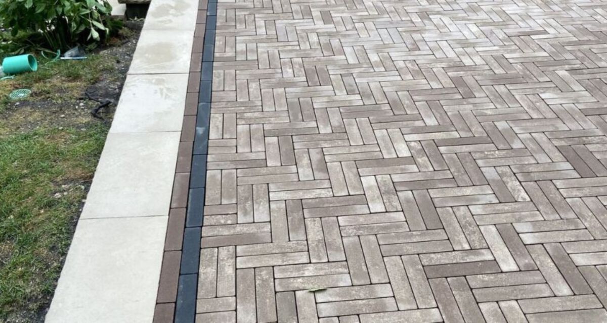 Wilmette Design Build Hardscape Renovation with Unilock Pavers, Custom ...